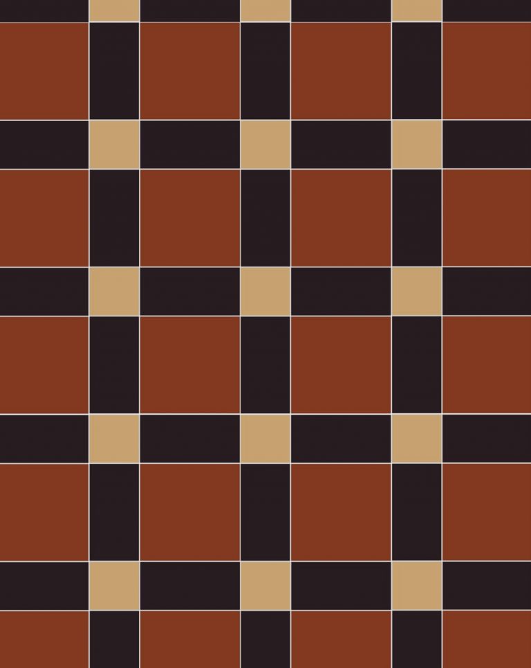 Original Style Victorian Floor Tiles Edinburgh Pattern