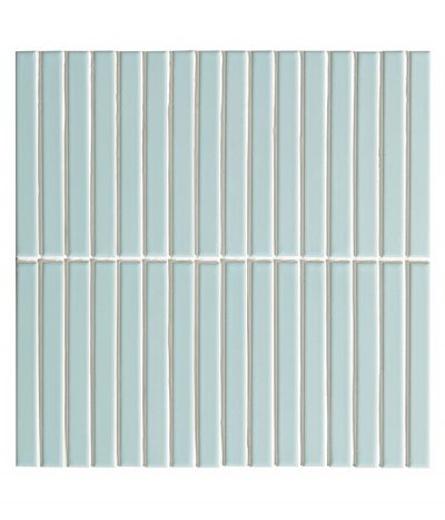 Ca Pietra Candy Cane Wintergreen Porcelain Mosaic 28.4x29.5cm